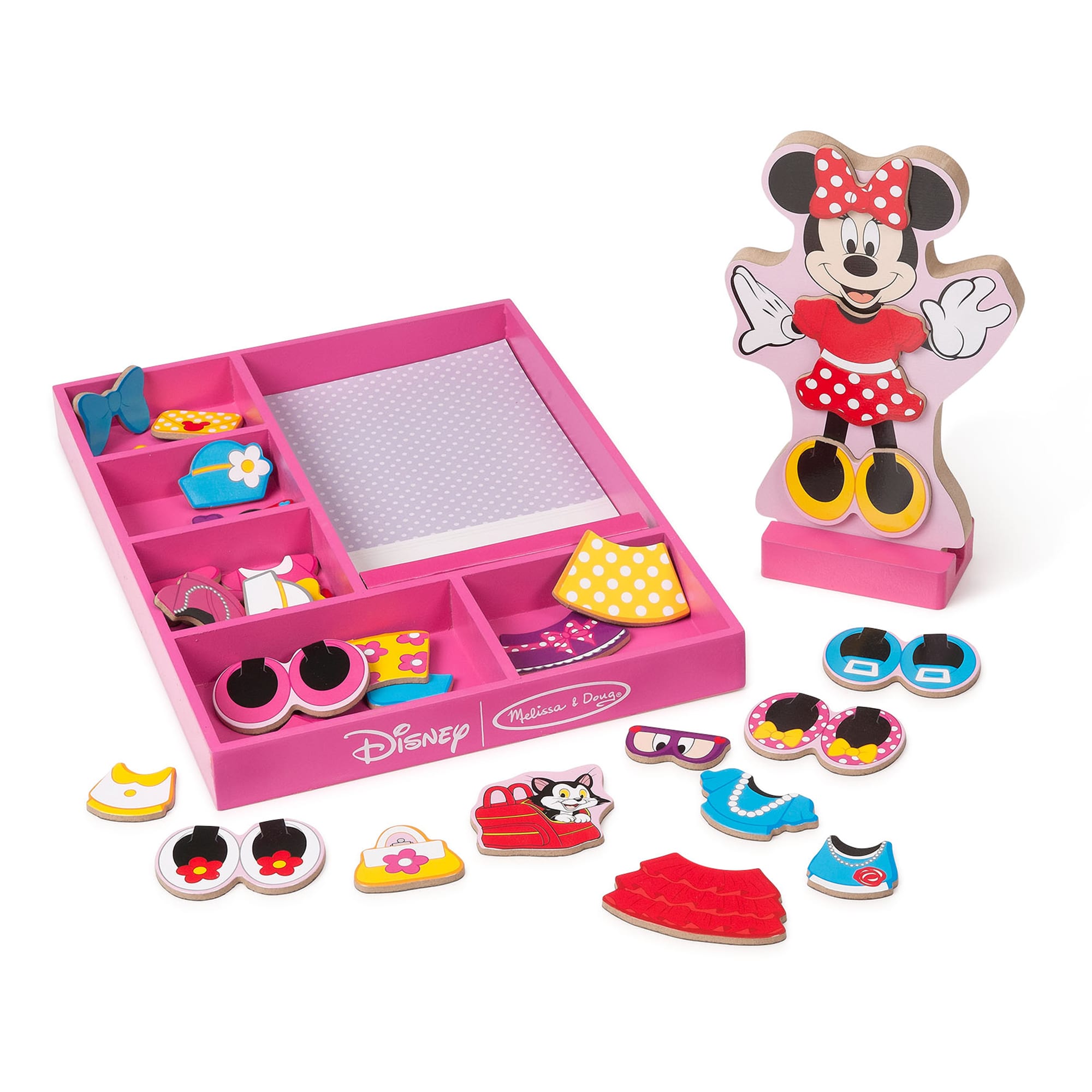 Disney Minnie Wooden Magnetic Dress-Up – Sir Troy's Toy Kingdom