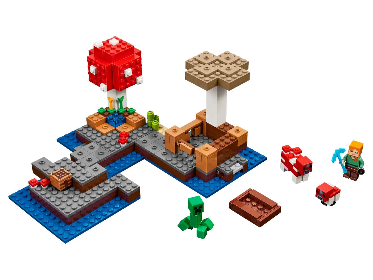 LEGO® Minecraft® The Mushroom Island (21129) (Retired) – Sir Troy's Toy ...