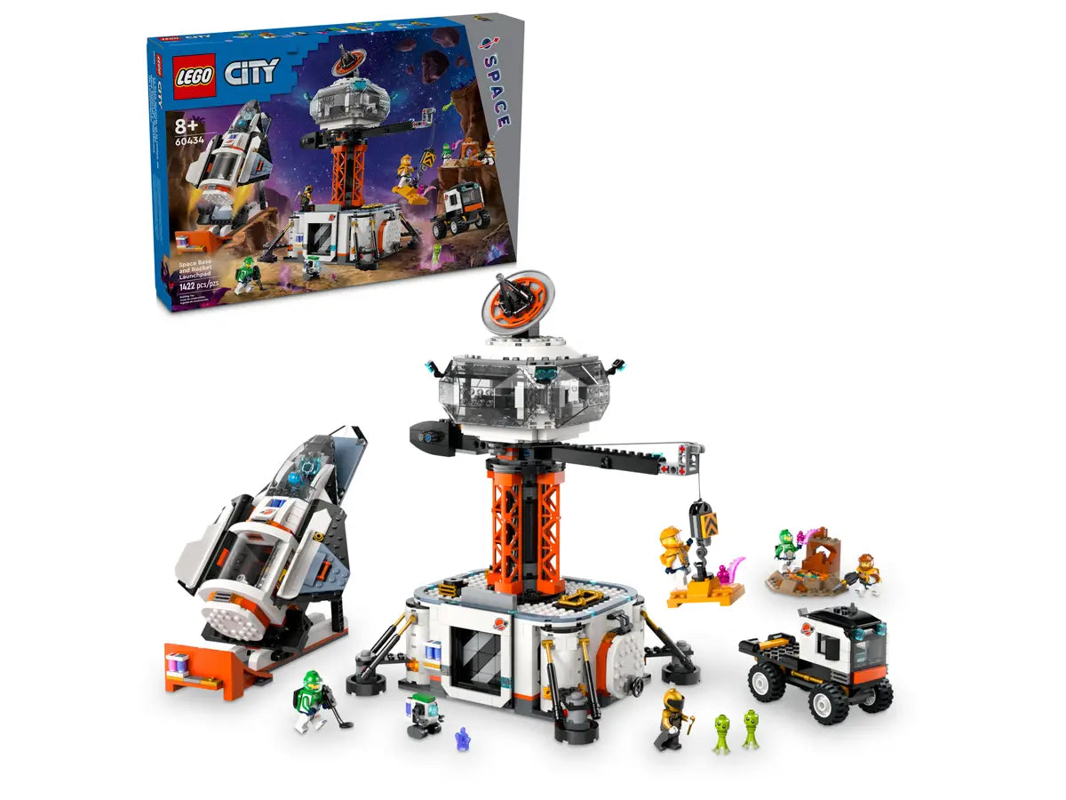 LEGO® City Space Base and Rocket Launchpad (60434) – Sir Troy's Toy Kingdom