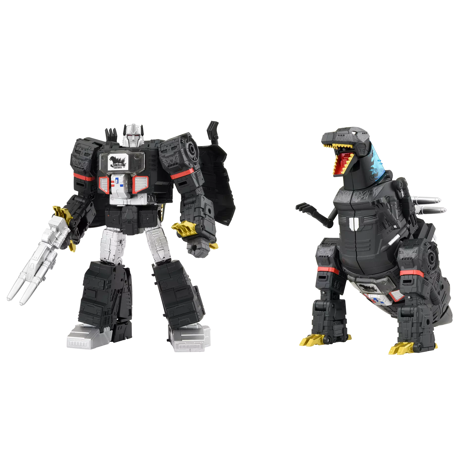 Transformers x Godzilla Synergenex Leader Class Megatron Action Figure ...