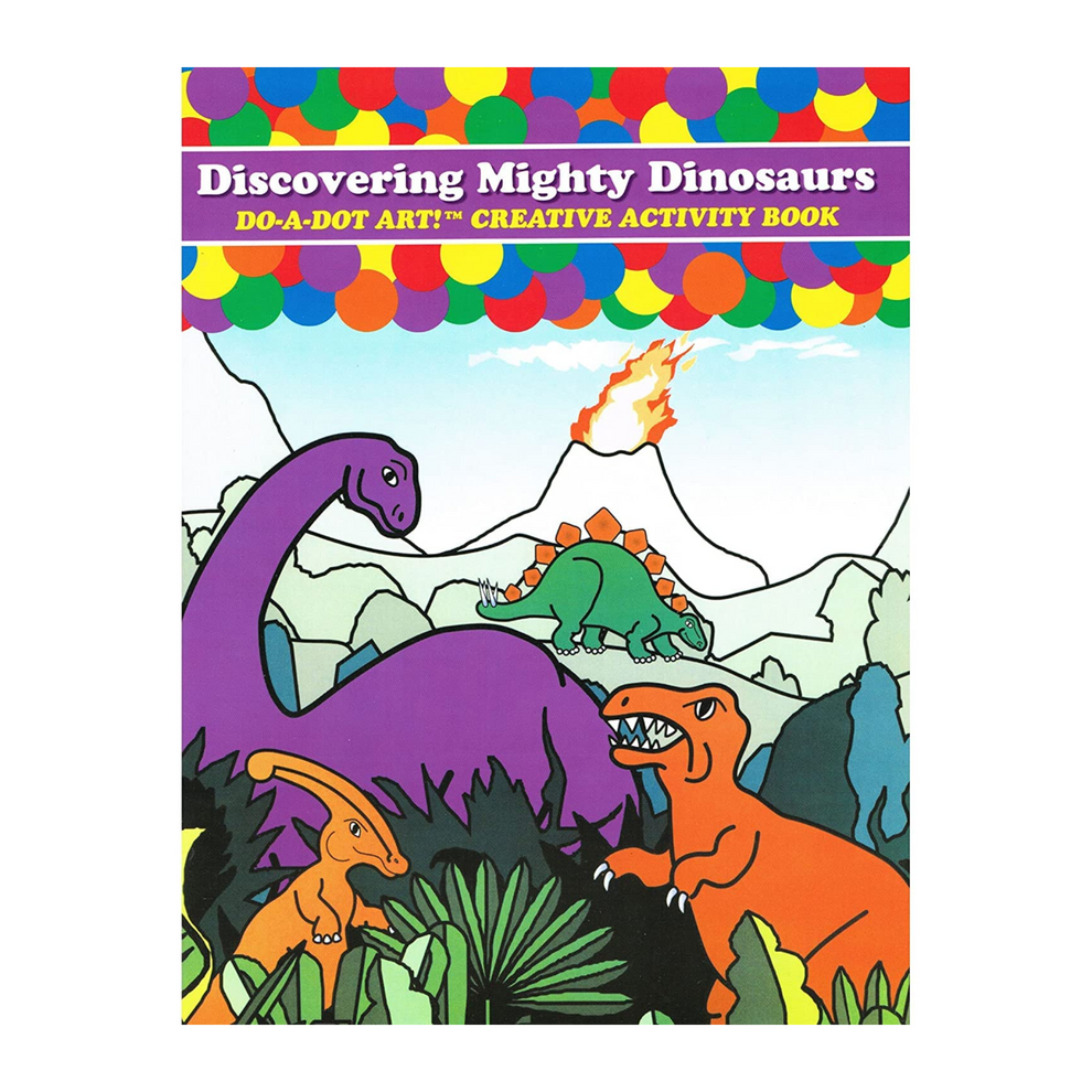 Do-A-Dot Art Discovering Mighty Dinosaurs Activity Book – Sir Troy's ...